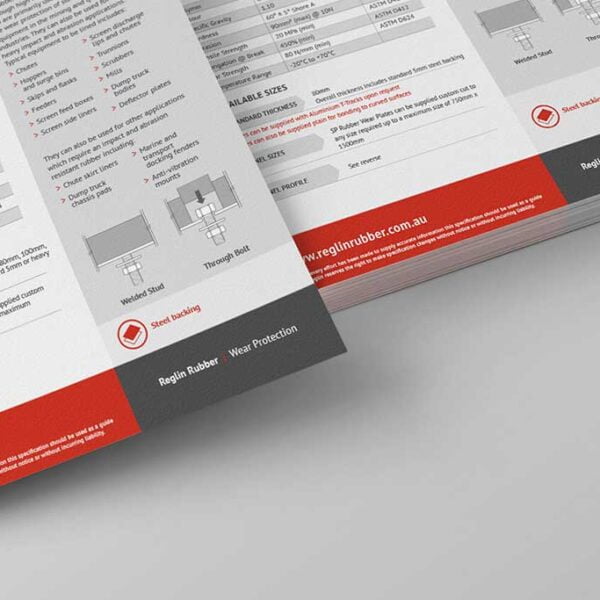 Capabilities brochure design - includes simple icon designs
